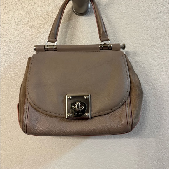 Coach | Bags | Coach Turn Lock Satchel Euc | Poshmark